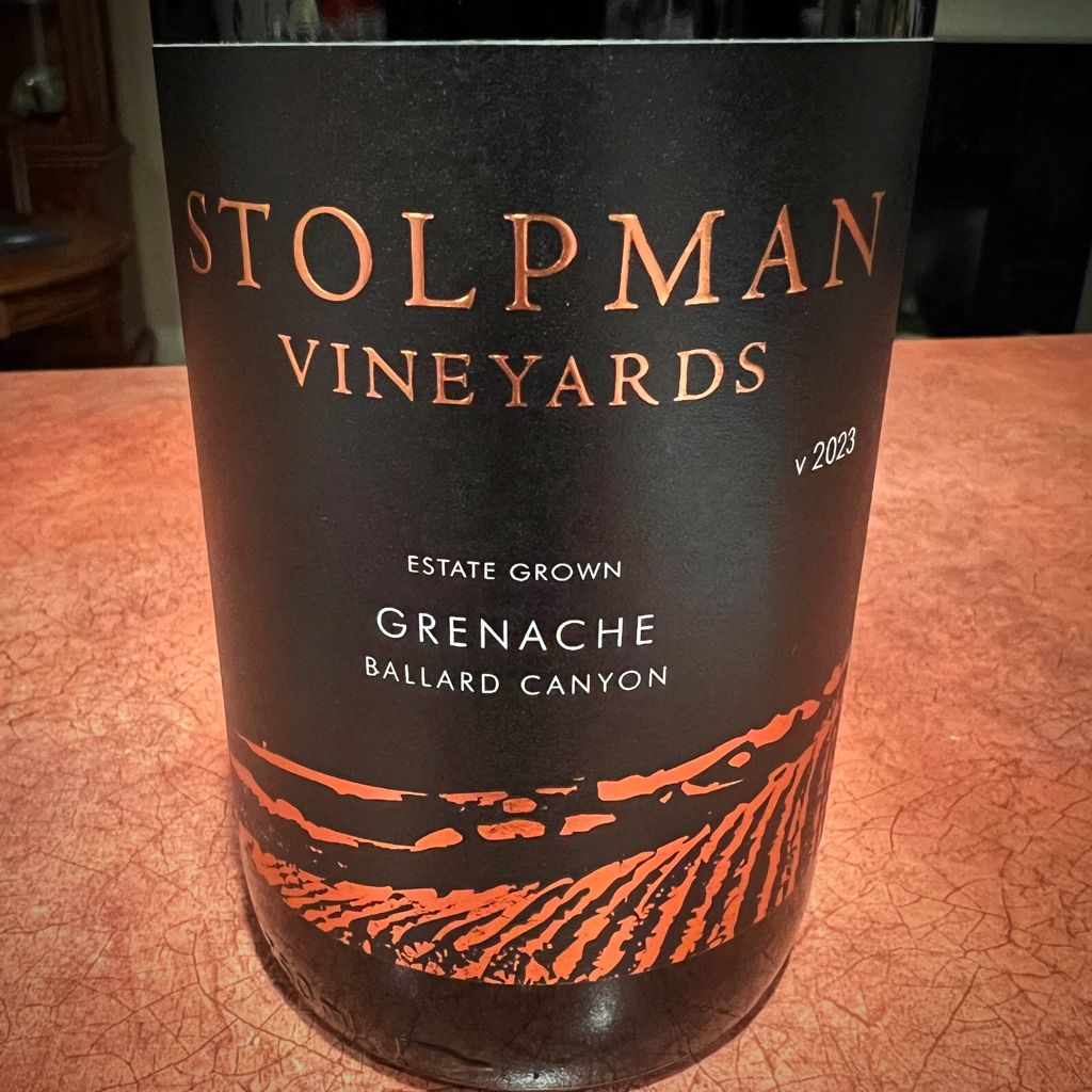 2023 Stolpman Grenache, USA, California, Central Coast, Ballard Canyon ...