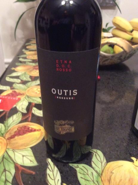 2017 Vini Biondi Etna Outis Nessuno, Italy, Sicily, Etna DOC ...