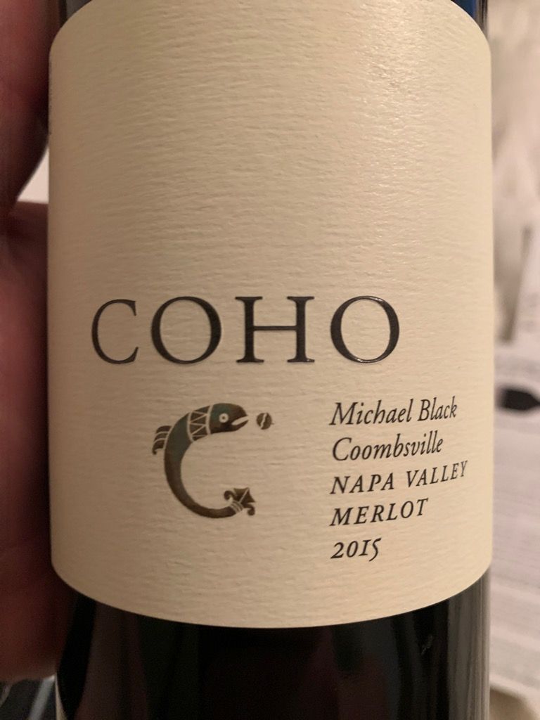2016 Coho Cabernet-Merlot Michael Black Vineyard, USA, California, Napa ...