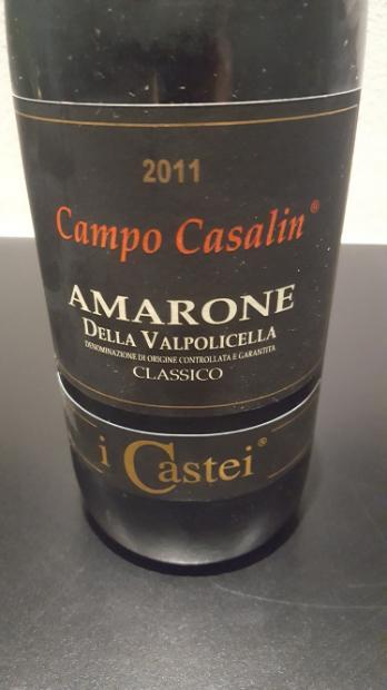 2011 Michele Castellani Amarone della Valpolicella Classico i Castei ...