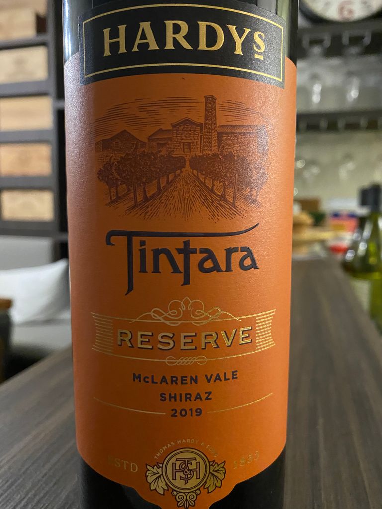 2019 Tintara Shiraz Reserve, Australia, South Australia, Fleurieu ...