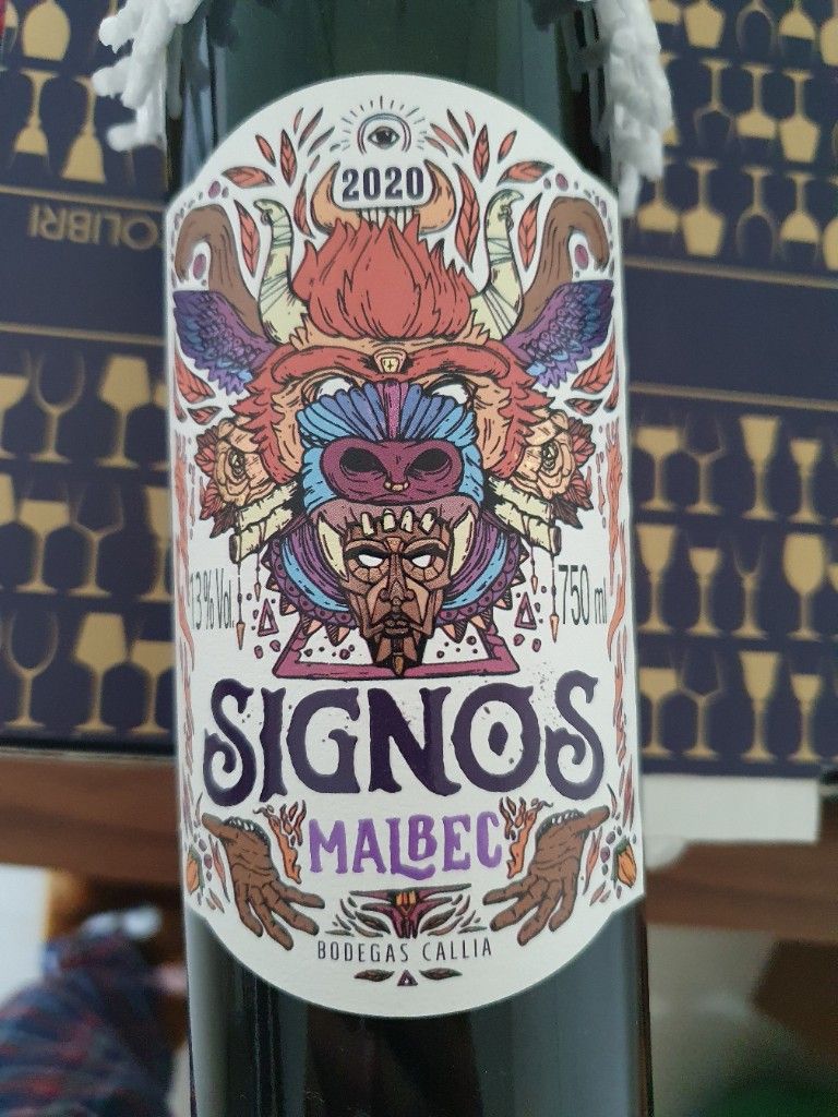 2020 Bodegas Callia Malbec Signos, Argentina, San Juan, Tulum Valley ...