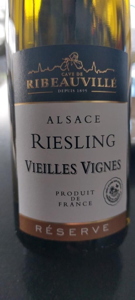 2019 Cave de Ribeauvillé Riesling Réserve Vieilles Vignes, France ...