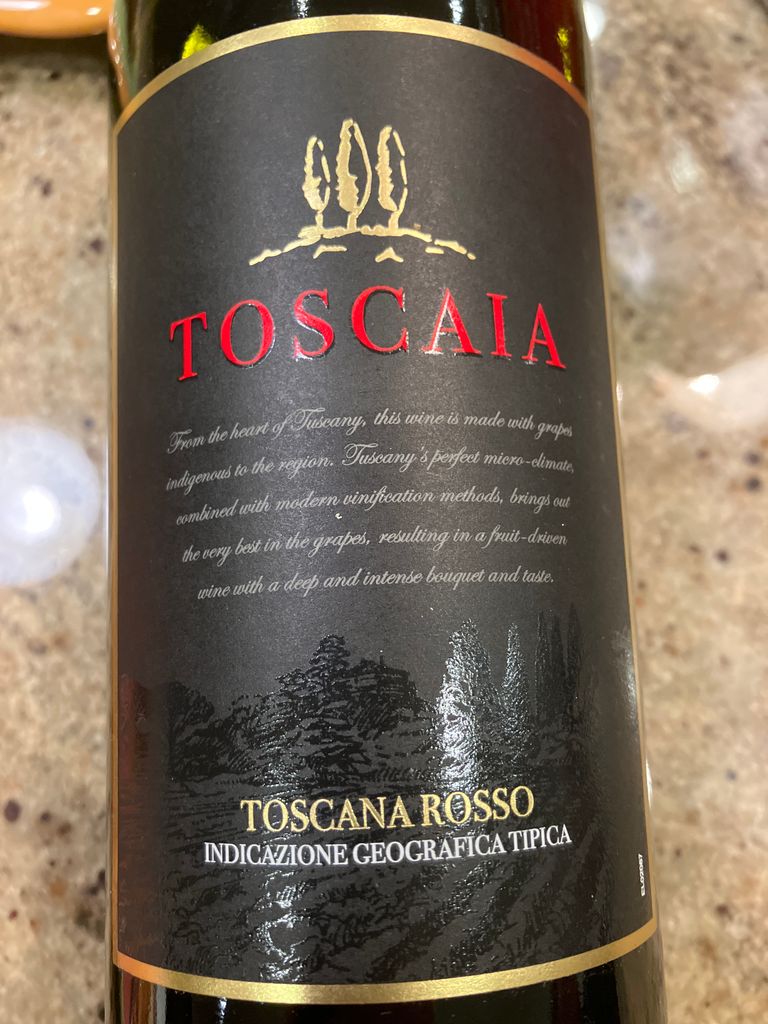 2019 Toscaia Super Tuscan Toscana IGT, Italy, Tuscany, Toscana IGT ...