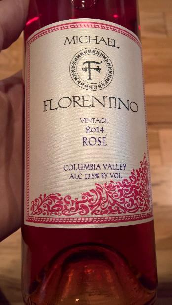 2021 Michael Florentino Cellars Rosé, USA, Washington, Columbia Valley - CellarTracker