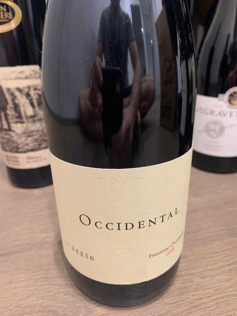 2018 Occidental Pinot Noir Freestone-Occidental, USA, California, Sonoma County, Sonoma Coast ...