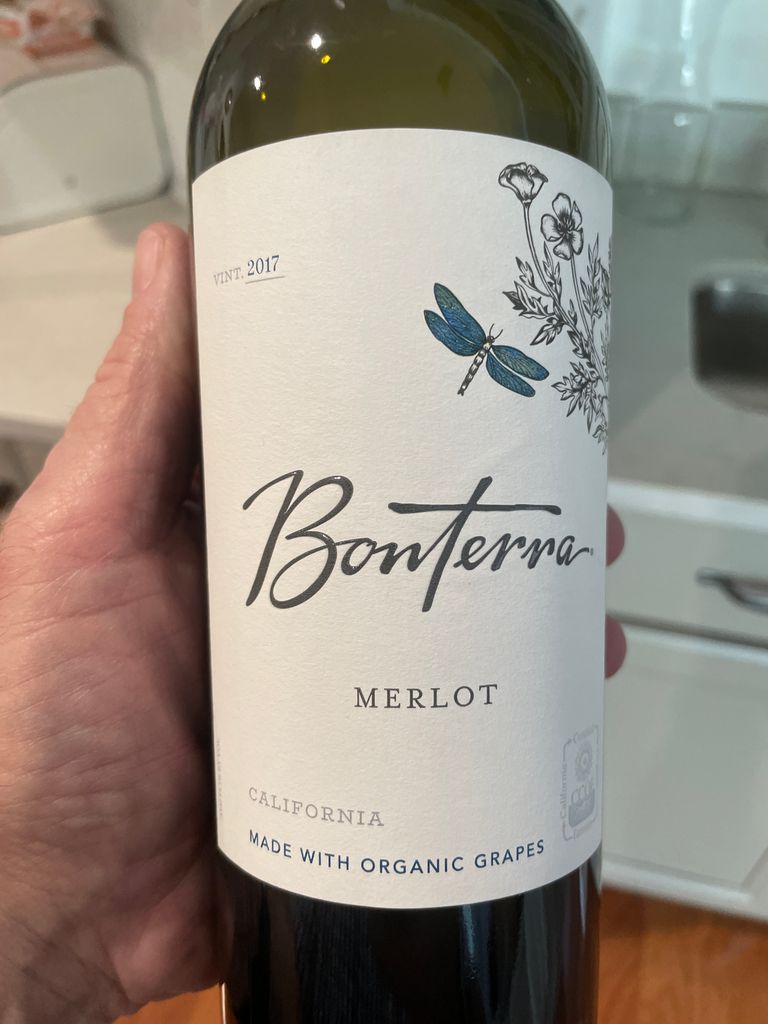 2017 Bonterra Vineyards Merlot, USA, California - CellarTracker