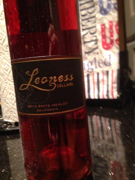 2013 Leoness Cellars White Merlot, USA, California - CellarTracker