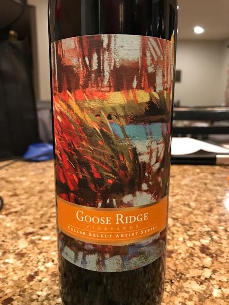 2015 Goose Ridge Vineyards Artist Series "Safe Haven", USA, Washington ...