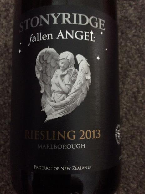 2014 Stonyridge Vineyard Riesling Fallen Angel, New Zealand, South ...