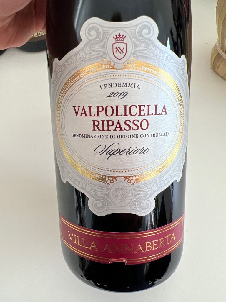 2019 Villa Annaberta Ripasso della Valpolicella Superiore, Italy ...