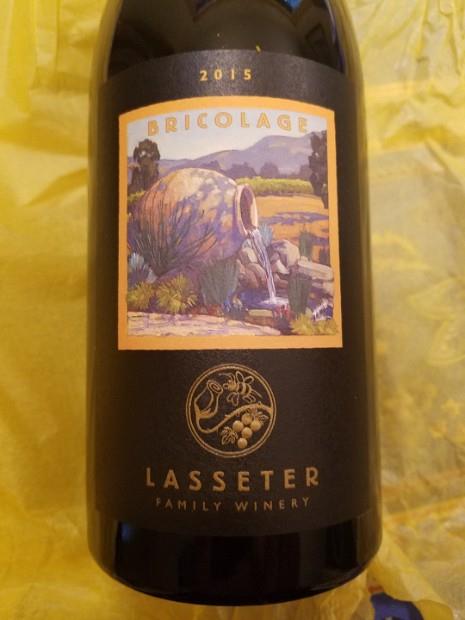 2015 Lasseter Family Winery Bricolage, USA, California, Sonoma County ...