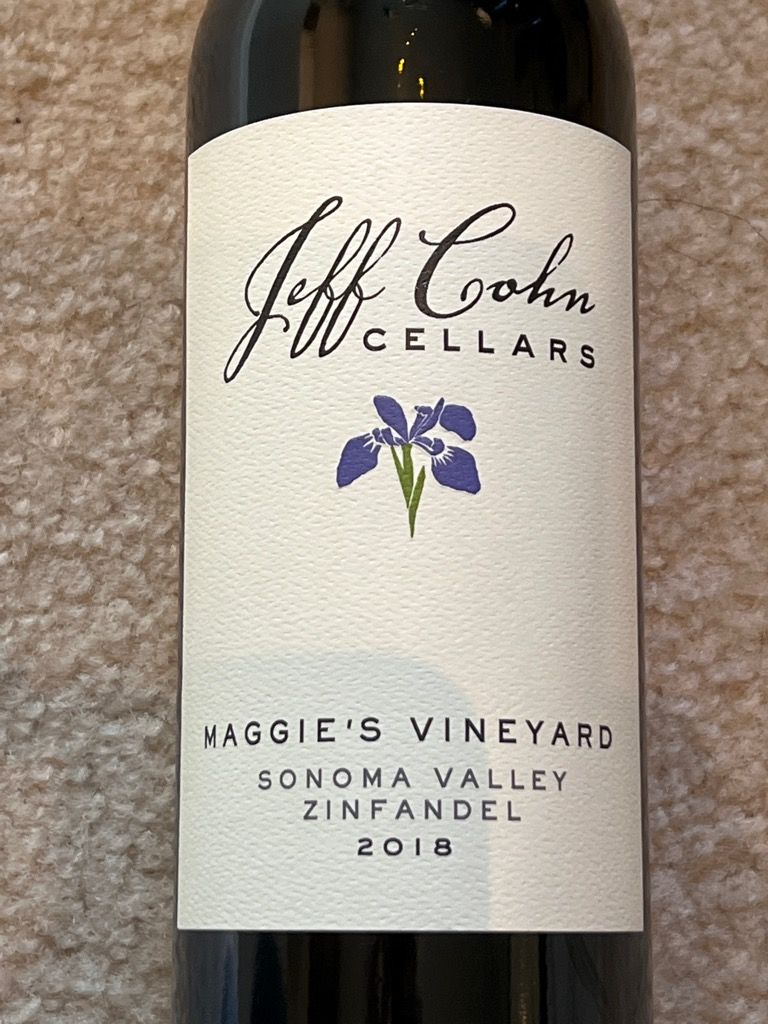 2018 Jeff Cohn Cellars Zinfandel St. Peter's Church Vineyard, USA ...
