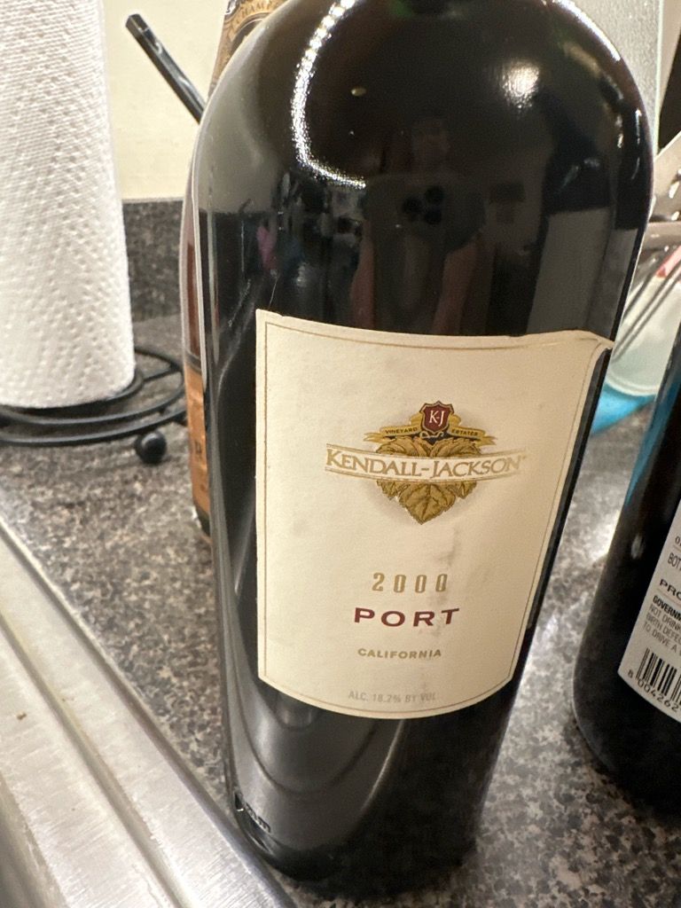 NV Kendall-Jackson Port Estate Grown Piner Hills Estate, USA ...