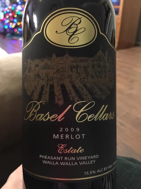 2007 Basel Cellars Merlot Estate Pheasant Run, USA, Washington ...