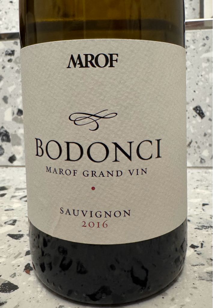 2016 Marof Sauvignon Blanc Bodonci Grand Vin, Slovenia, Podravje ...