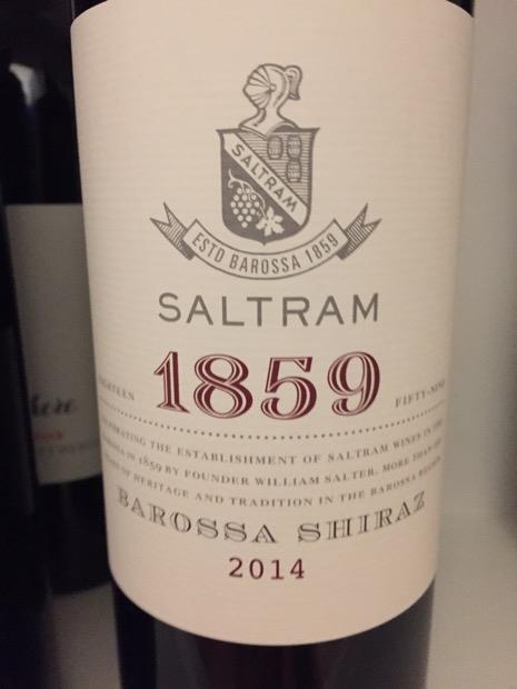 2014 Saltram Shiraz 1859, Australia, South Australia - CellarTracker