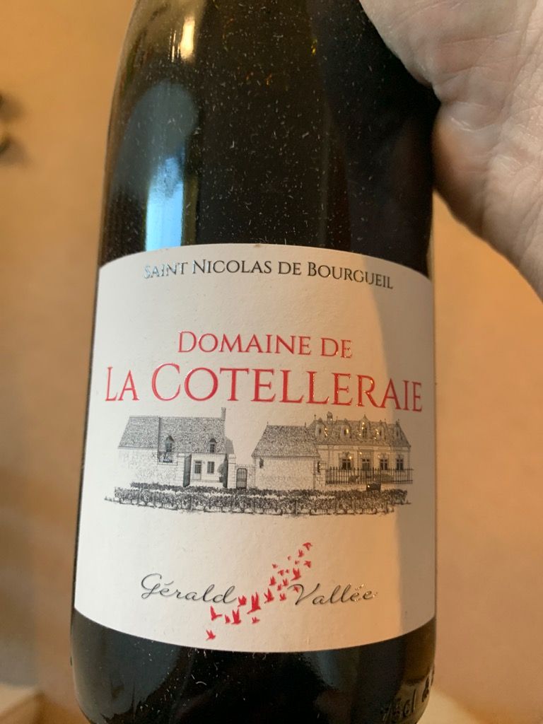 2022 Domaine de la Cotelleraie Saint-Nicolas-de-Bourgueil Gérald Vallée ...
