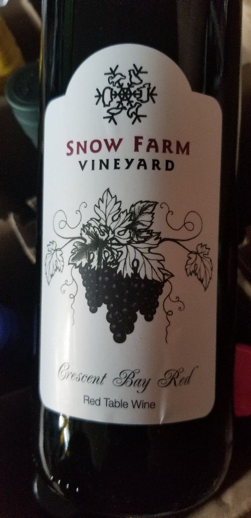 NV Snow Farm Winery Crescent Bay Red, USA, Vermont - CellarTracker