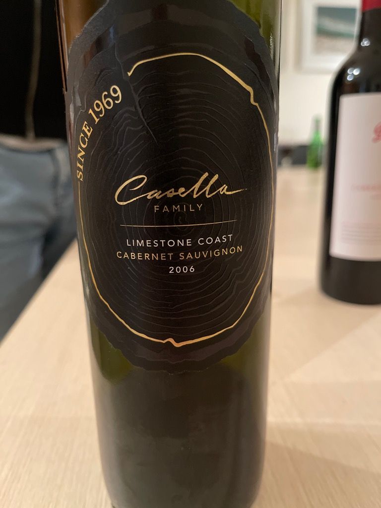 2006 Casella Cabernet Sauvignon, Australia, South Australia, Limestone ...