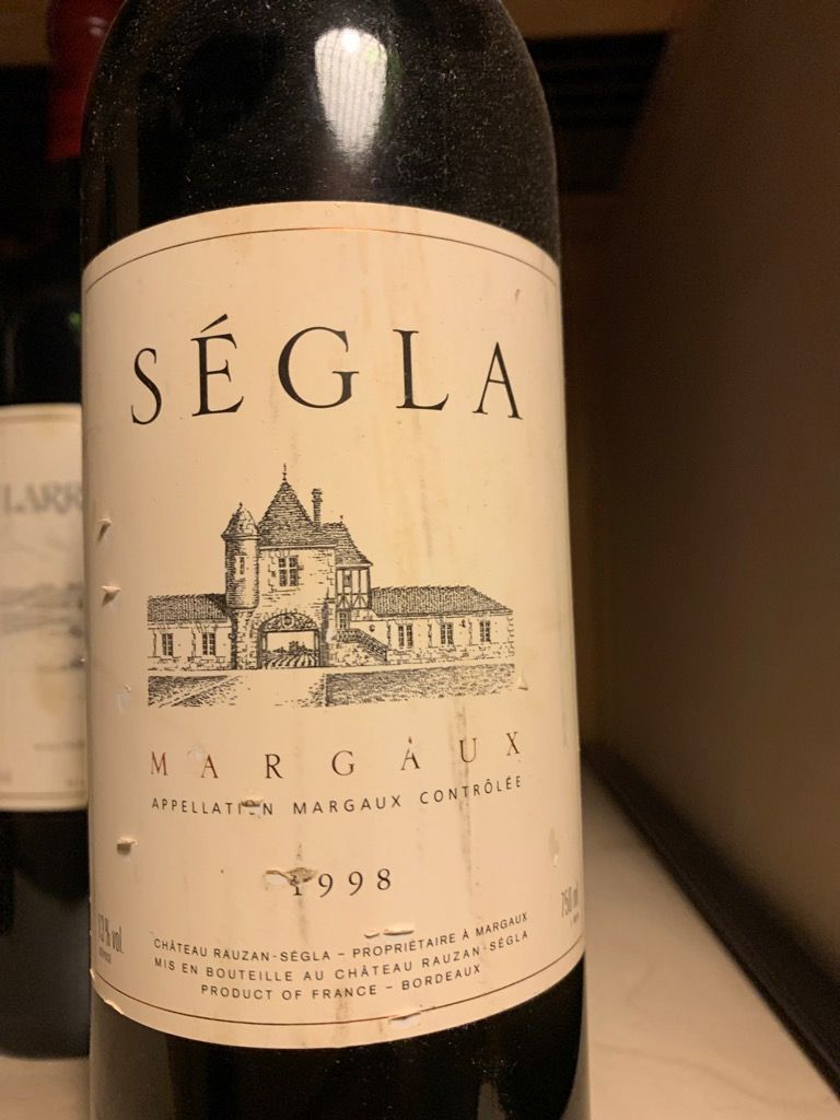 1998 Ségla, France, Bordeaux, Médoc, Margaux - CellarTracker