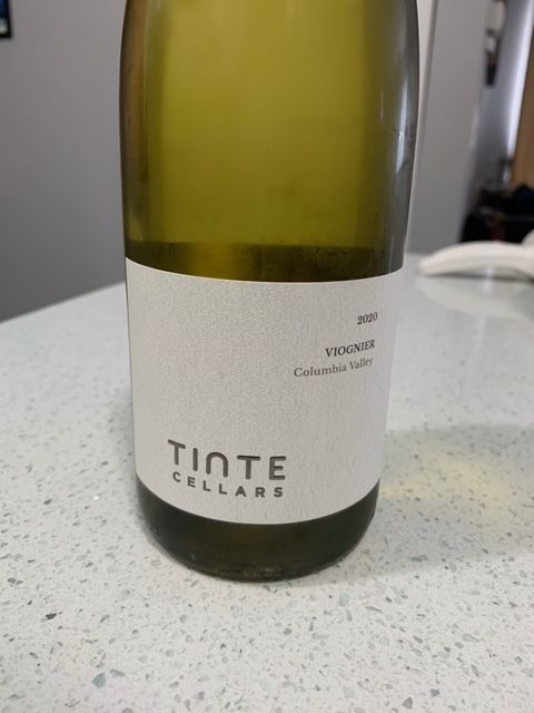 2020 Tinte Cellars Viognier, USA, Washington, Columbia Valley ...