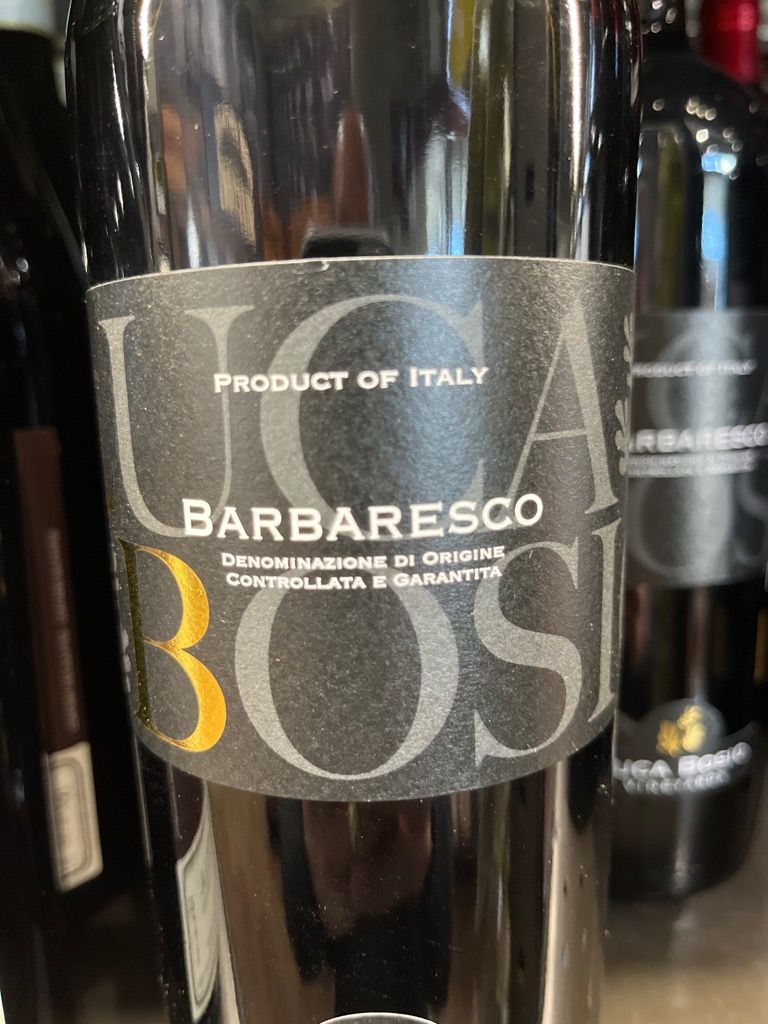 2019 Luca Bosio Barbaresco, Italy, Piedmont, Langhe, Barbaresco ...