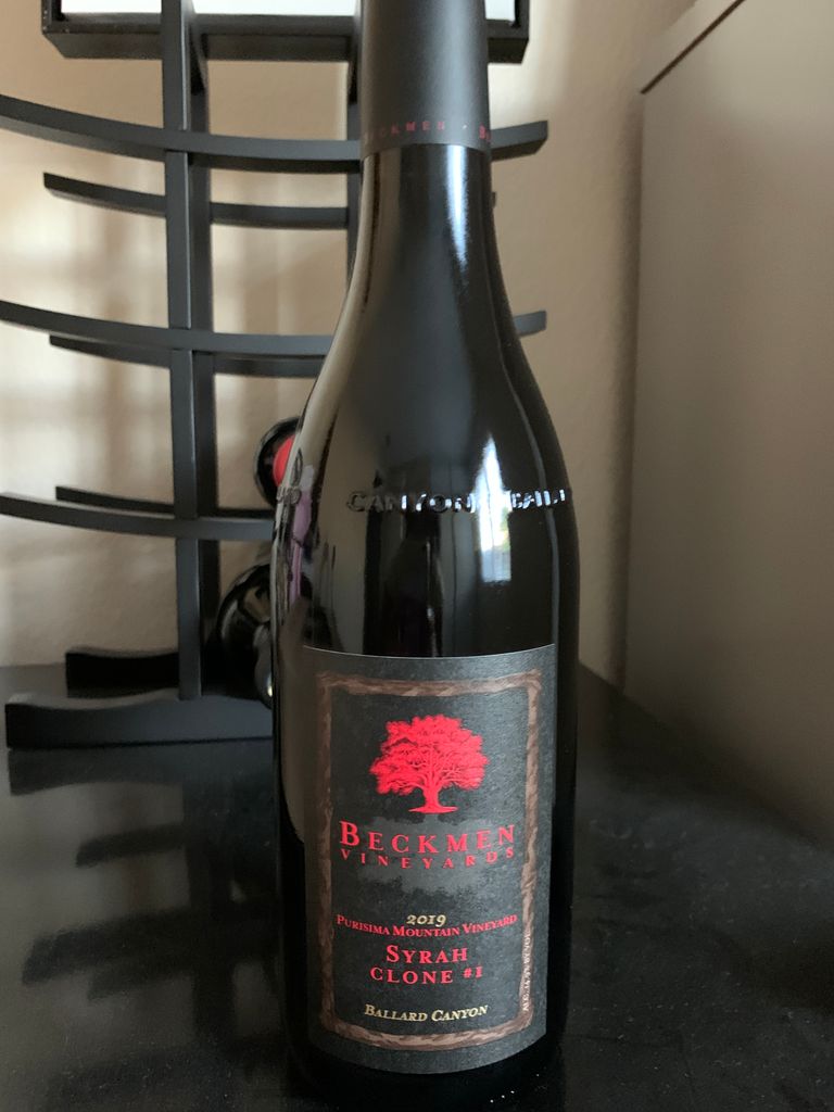 2019 Beckmen Vineyards Syrah Clone #1 Purisima Mountain Vineyard, USA ...