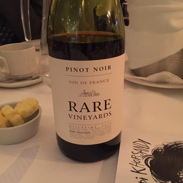 2014 Rare Vineyards Pinot Noir Vin de Pays d'Oc, France, Languedoc ...