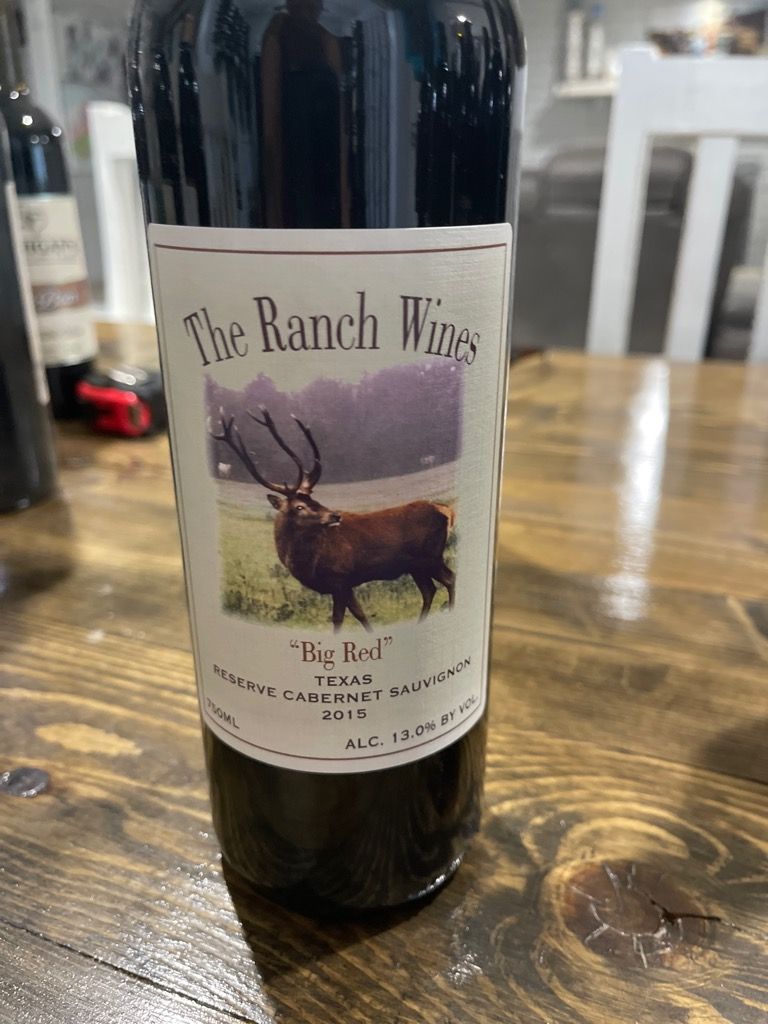 2015 Triple "R" Ranch & Winery Cabernet Sauvignon "Big Red" Reserve ...