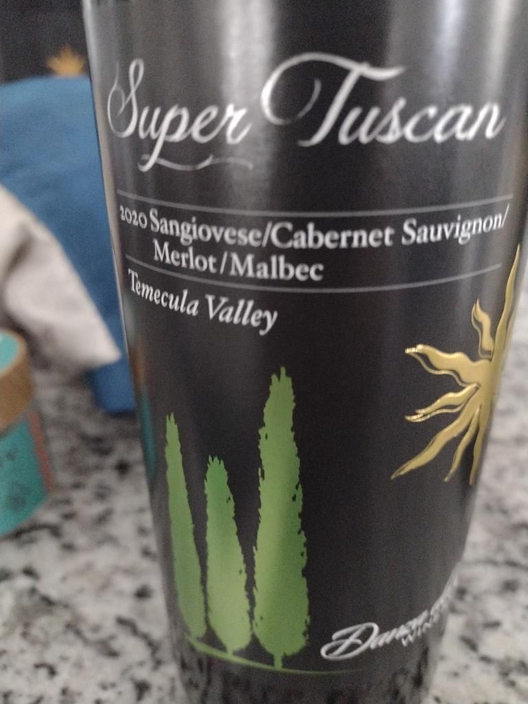 2020 Danza Del Sol Super Tuscan, USA, California, South Coast, Temecula ...