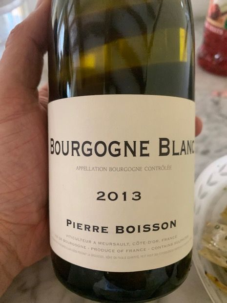2013 Pierre Boisson Bourgogne Blanc, France, Burgundy, Bourgogne Blanc ...