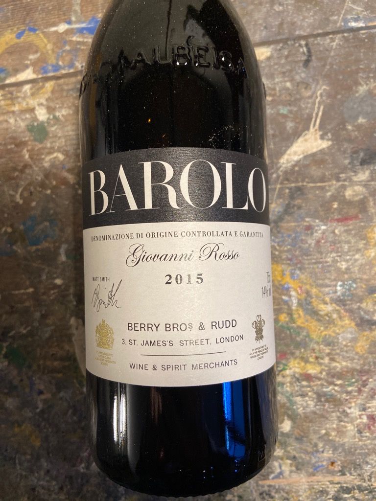 2015 Berry Bros. & Rudd Barolo Giovanni Rosso, Italy, Piedmont, Langhe, Barolo - CellarTracker