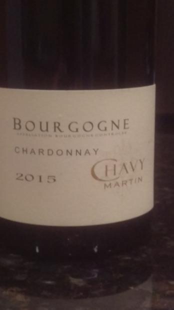 2023 Domaine Chavy-Martin Bourgogne Blanc, France, Burgundy, Bourgogne ...