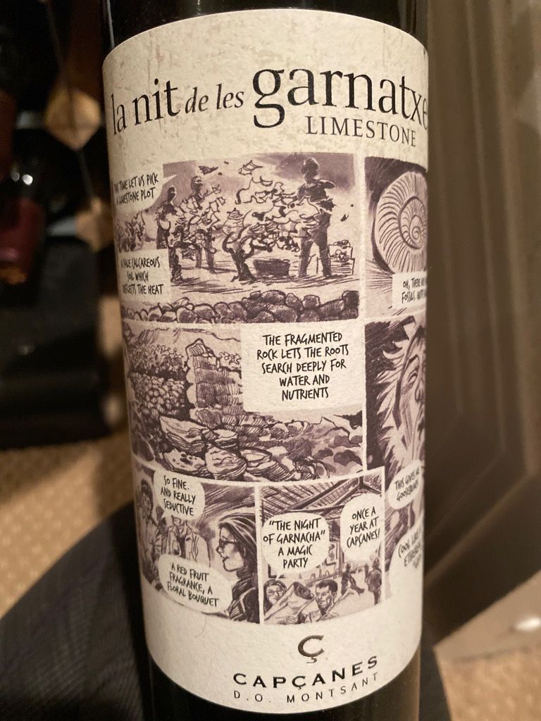 2020 Celler de Capçanes Montsant La Nit de les Garnatxes Terroir ...