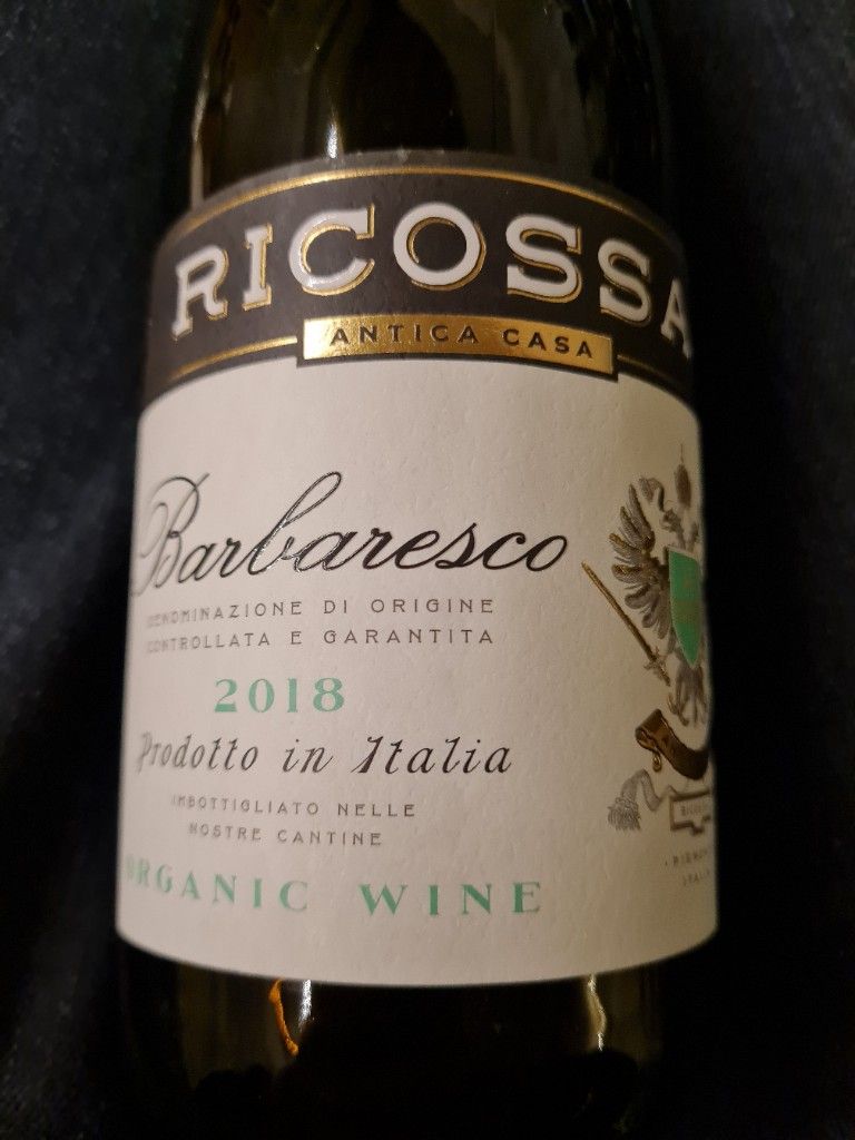 2018 Ricossa Barbaresco, Italy, Piedmont, Langhe, Barbaresco ...