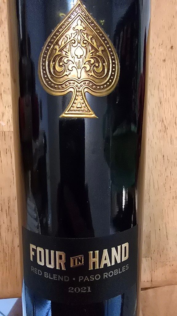 2021 Winepress Vintners Four in Hand, USA, California, Central Coast ...
