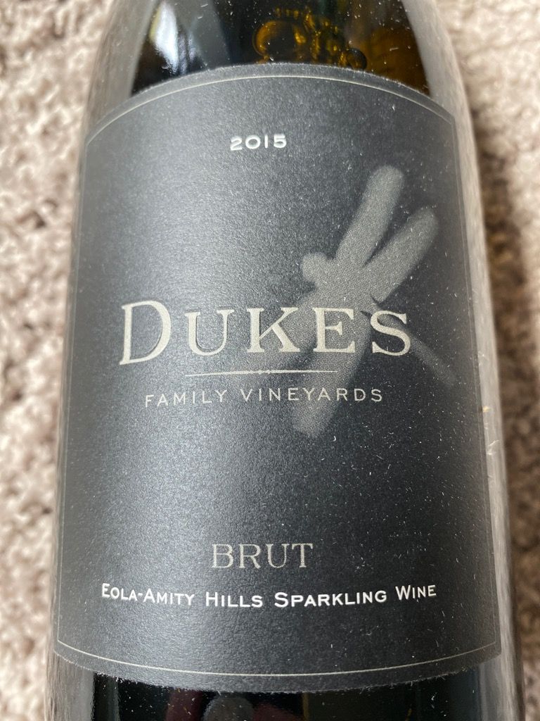 2016 Dukes Family Vineyards Brut, USA, Oregon, Willamette Valley, Eola ...