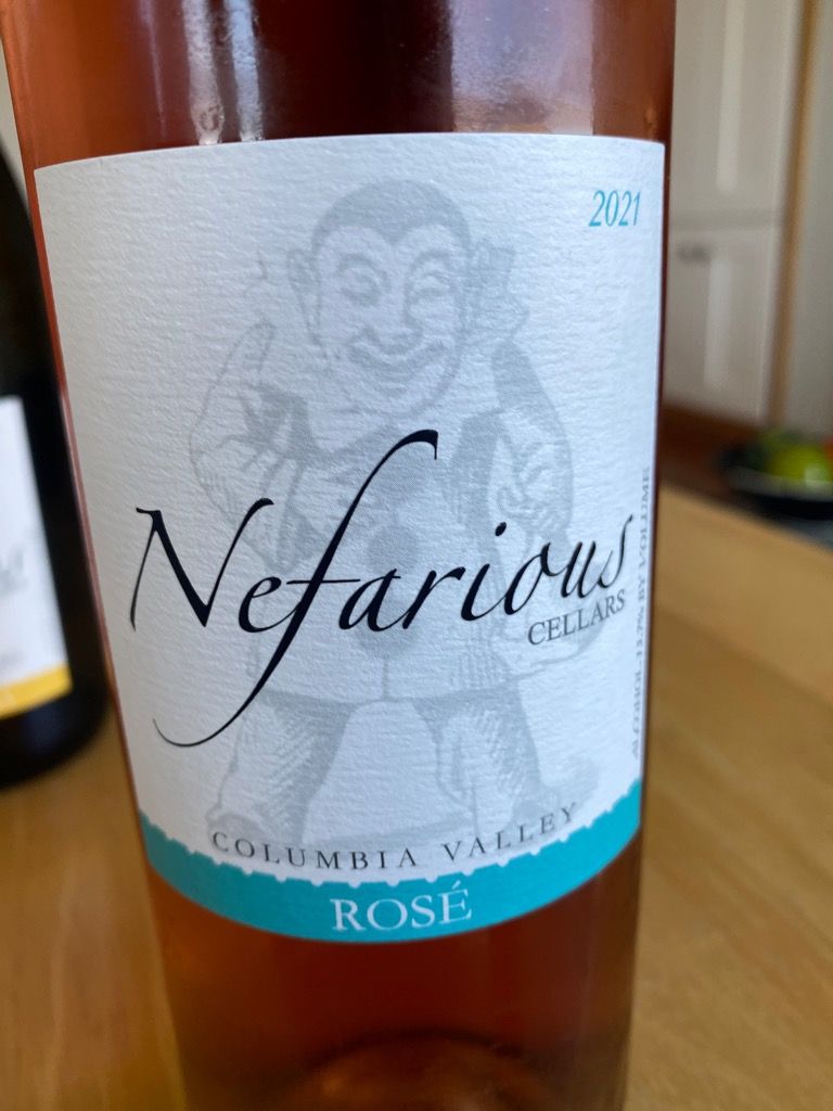 2021 Nefarious Cellars Rosé, USA, Washington, Columbia Valley, Lake ...