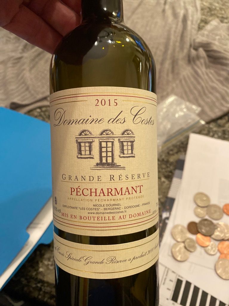 2019 Domaine des Costes Pécharmant Grande Réserve, France, Southwest ...