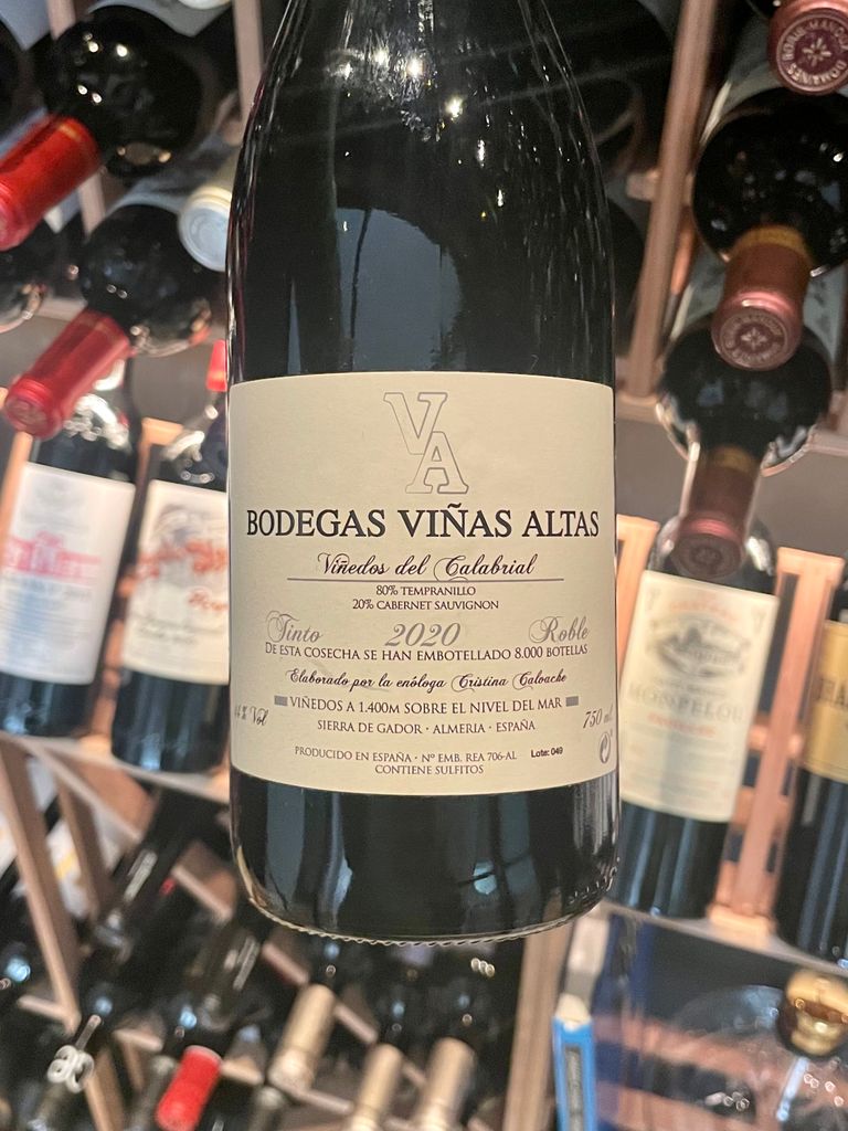 2019 Bodegas Viñas Altas Vinedos del Calabrial, Spain, Andalucía, Vino ...