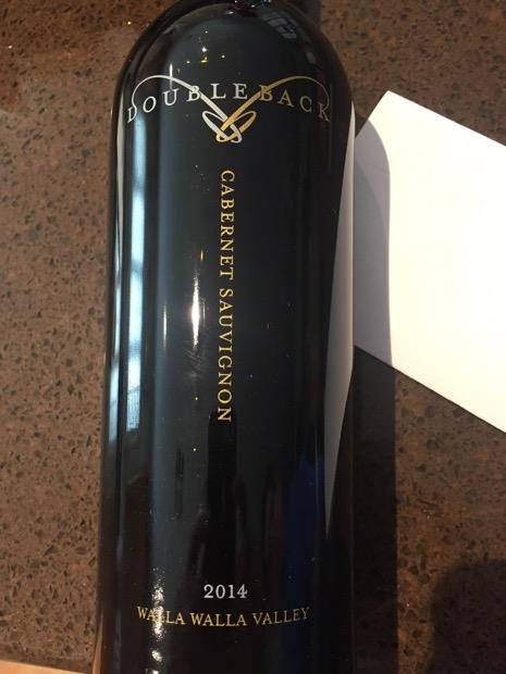 2014 Doubleback Wines Cabernet Sauvignon, USA, Washington, Columbia ...