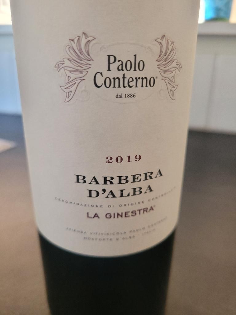 2019 Paolo Conterno Barbera d'Alba Ginestra, Italy, Piedmont, Alba ...