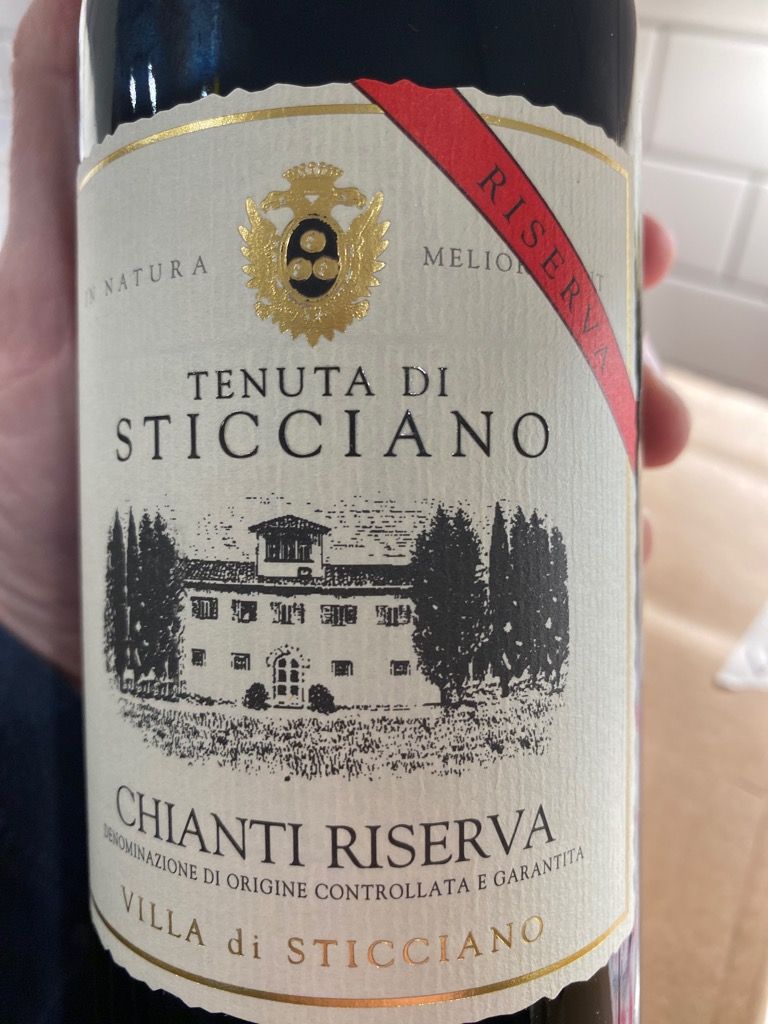 2015 Tenuta di Sticciano Chianti Classico Riserva Della Villa, Italy ...