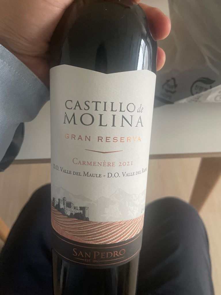 2023 Castillo de Molina Carménère Reserva Maule Valley, Chile, Maule ...