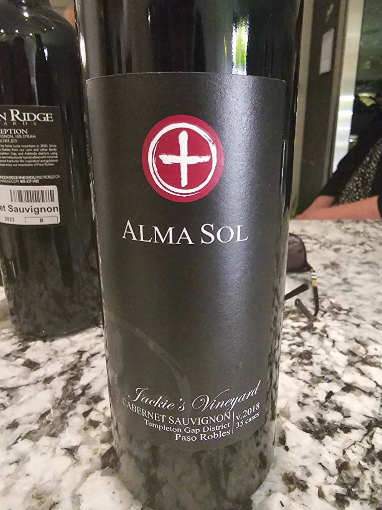 2018 Alma Sol Winery Cabernet Sauvignon Jackie's Vineyard, USA ...