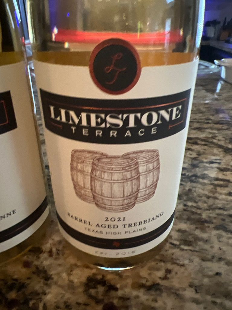 2021 Limestone Terrace Vineyard Roussanne Barrel Aged Crooked Post ...
