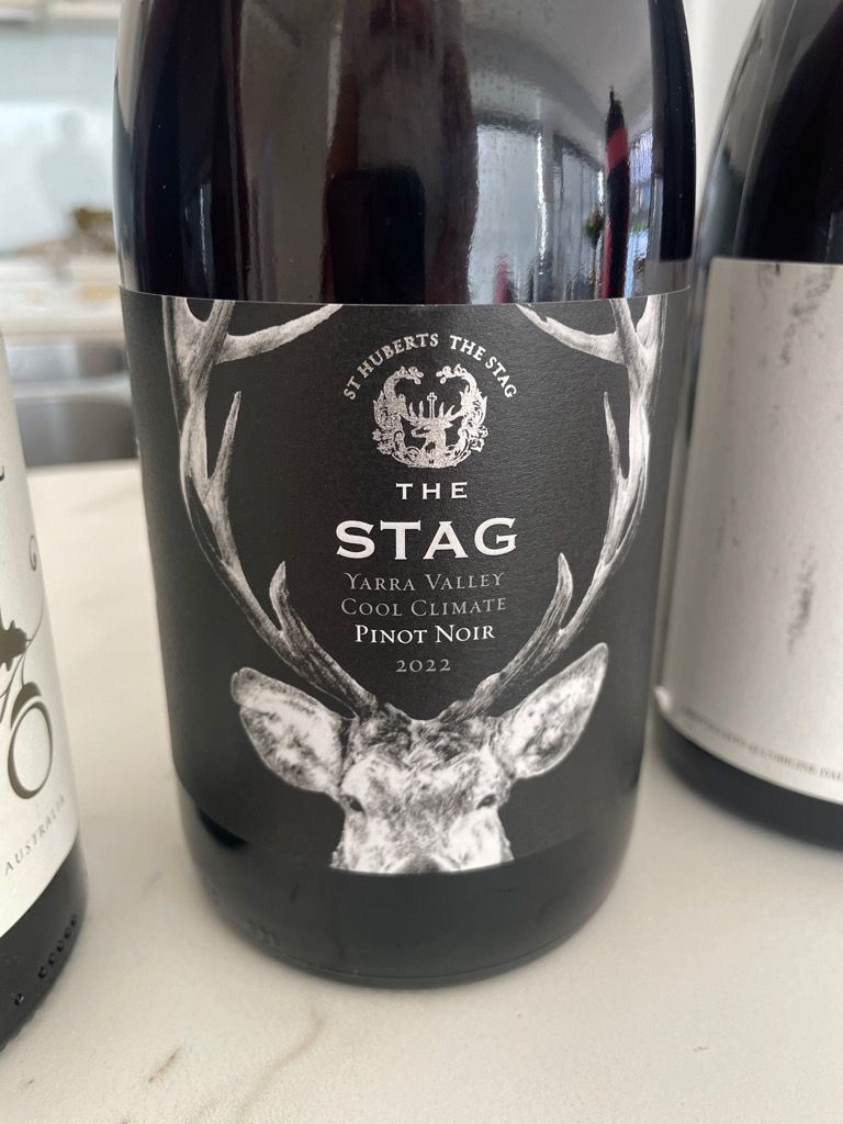 2022 St Huberts Pinot Noir The Stag, Australia, Victoria, Port Phillip ...