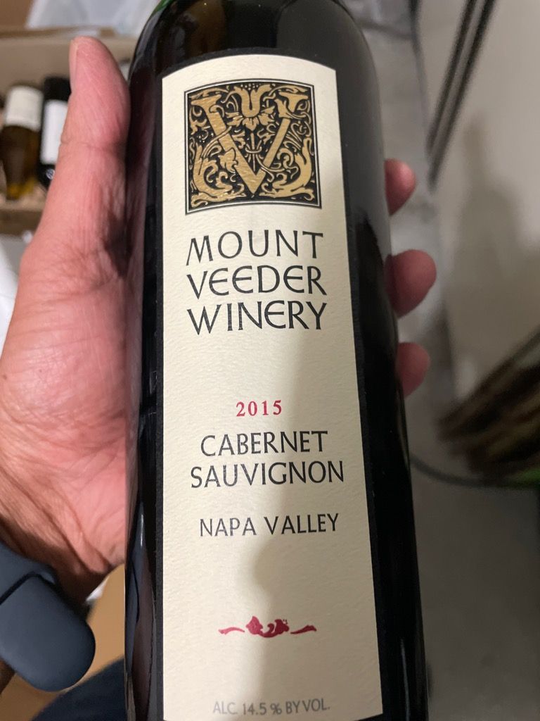 2015 Mount Veeder Winery Cabernet Sauvignon, USA, California, Napa ...