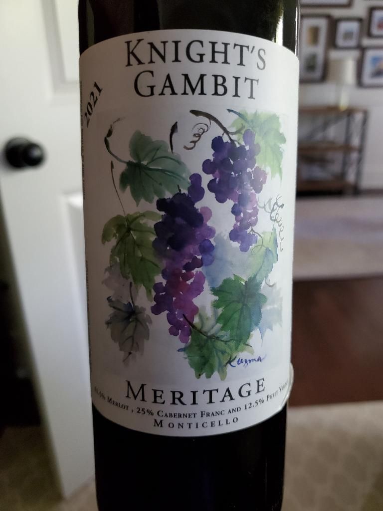 2022 Knight's Gambit Meritage, USA, Virginia, Central Virginia ...